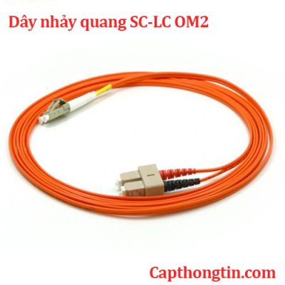 Dây nhảy quang Multimode OM2, OM3, OM4 Chính hãng