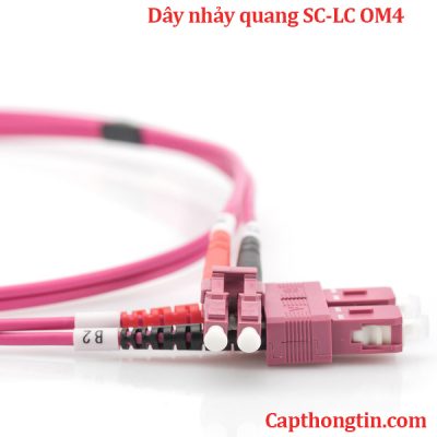 Dây nhảy quang Multimode OM2, OM3, OM4 Chính hãng