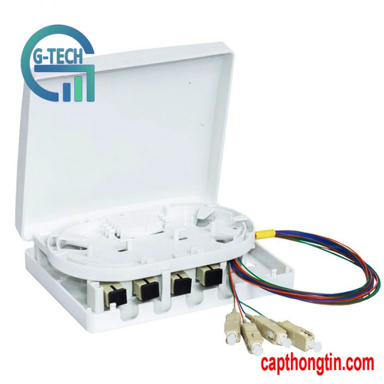 Hộp phối quang 4FO, ODF 4 Port, 4 Core chính hãng giá tốt