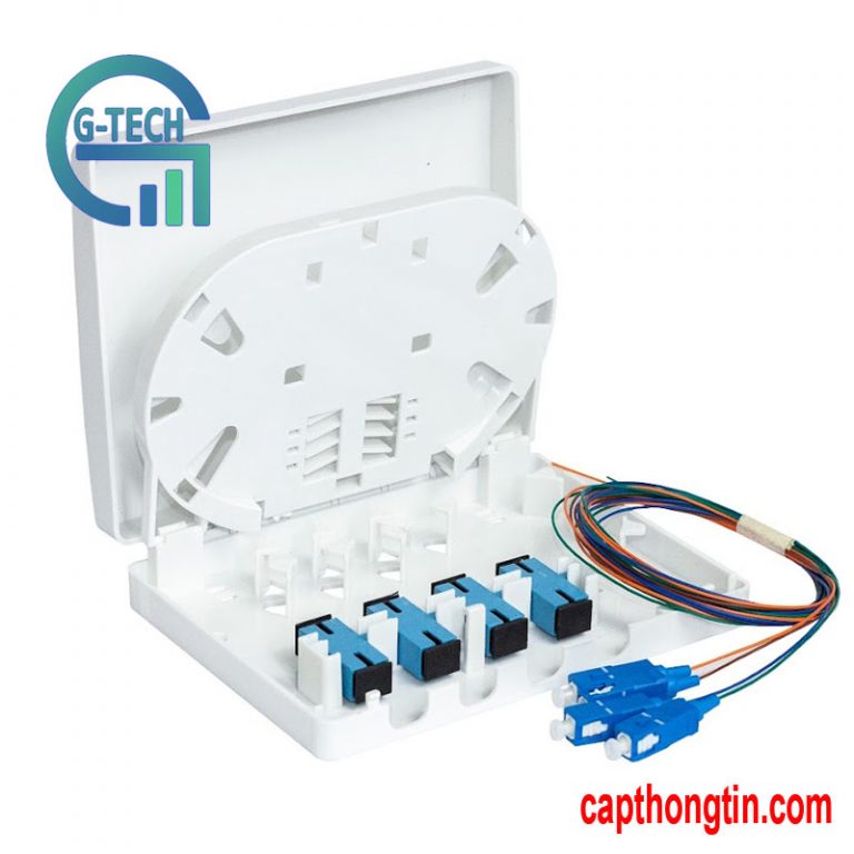 Hộp phối quang 4FO, ODF 4 Port, 4 Core chính hãng giá tốt